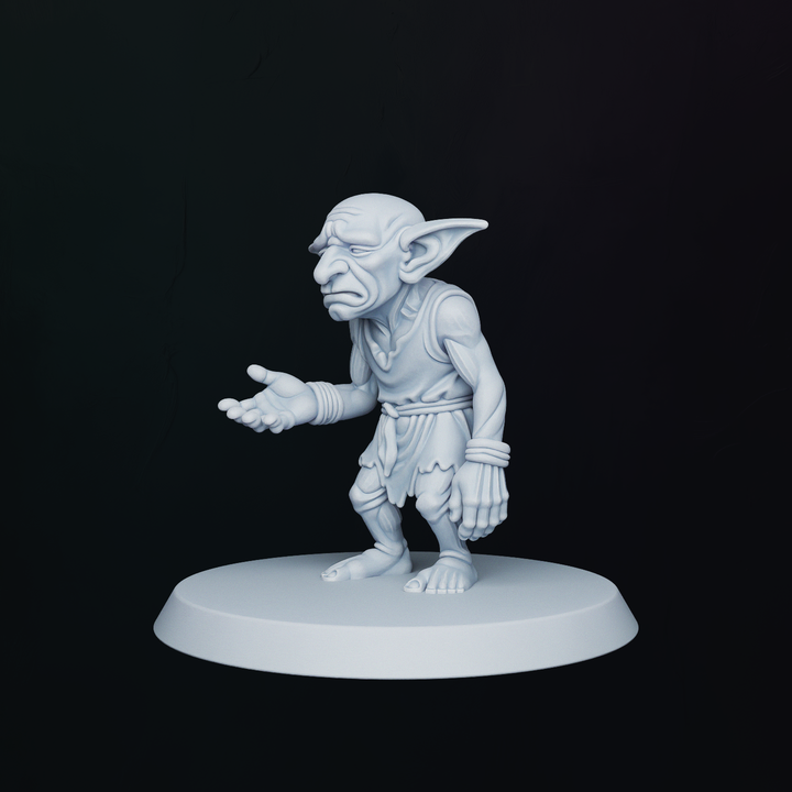 3D Printable Goblin Prisoner by Voidforge
